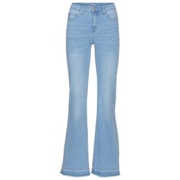 Kangaroos Jeans Damen Gr&ouml;&szlig;e 25/26 blue denim / braun