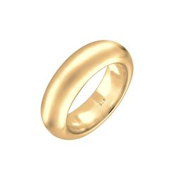 Elli Premium Bandring Damen Gr&ouml;&szlig;e 54 gold