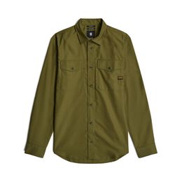 G-Star Raw G-star Hemd 'Marine' Herren Gr&ouml;&szlig;e XL oliv