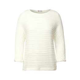 Street One Pullover Damen Gr&ouml;&szlig;e S offwhite