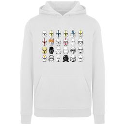 F4NT4STIC Sweatshirt 'Star Wars Stormtrooper Piloten Helme' Herren Gr&ouml;&szlig;e S wei&szlig;
