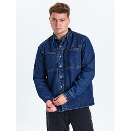 Dxnmxrk Shirt 'DXFerdinand' Herren Gr&ouml;&szlig;e M blue denim