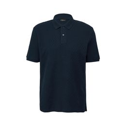 s.Oliver BLACK LABEL Poloshirt Herren Gr&ouml;&szlig;e S navy