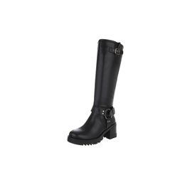Ital-Design Stiefel Damen Gr&ouml;&szlig;e 36 schwarz Winterschuhe