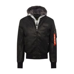 Alpha Industries Jacke 'MA-1' Herren Gr&ouml;&szlig;e XXXL hellgrau / schwarz