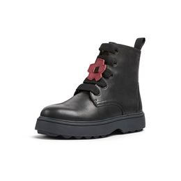 Camper Stiefel 'Norte Twins' M&auml;dchen Gr&ouml;&szlig;e 30 dunkelrot / schwarz