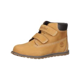 Timberland Stiefel 'Pokey Pine' M&auml;dchen Gr&ouml;&szlig;e 21 camel / dunkelbraun
