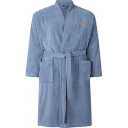 CHARLES COLBY Bademantel Herren Gr&ouml;&szlig;e 4XL hellblau