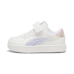 Puma Sneaker 'Caven 2.0 Holo' Jungen Gr&ouml;&szlig;e 23 gold / helllila / ros&eacute; / wei&szlig;