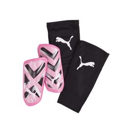 Puma Schienbeinschoner Herren Gr&ouml;&szlig;e L pink / schwarz / wei&szlig;
