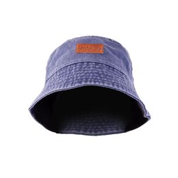 Manufaktur13 Hut 'Bucket' Herren Gr&ouml;&szlig;e 50/54 blue denim