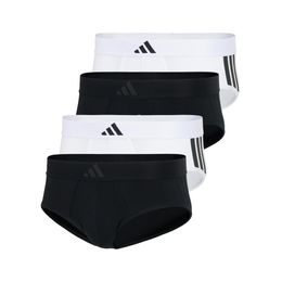 adidas Sportswear Slip 'Active Flex Cotton 3 Stripes' Herren Gr&ouml;&szlig;e S schwarzmeliert