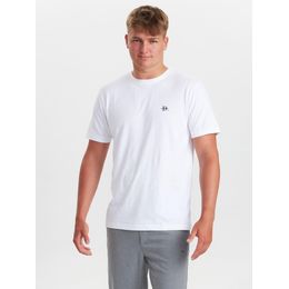 Dxnmxrk T-Shirt 'Casper' Herren Gr&ouml;&szlig;e L wei&szlig;