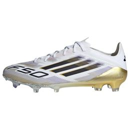 adidas Performance Fu&szlig;ballschuh 'F50 Elite' Herren Gr&ouml;&szlig;e 38.5/39 gold / dunkellila / schwarz / wei&szlig;