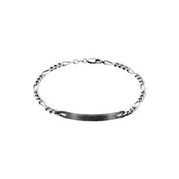 Kuzzoi Armband Herren Gr&ouml;&szlig;e 19 schwarz