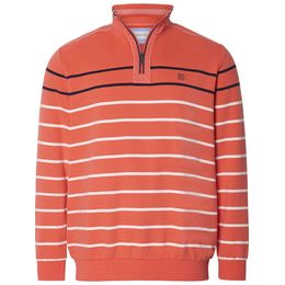 Babista Sweatshirt 'Modastella' Herren Gr&ouml;&szlig;e M orange / schwarz / wei&szlig;