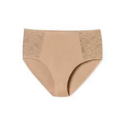 Schiesser Midislip ' Air Spitze ' Damen Gr&ouml;&szlig;e M/L beige