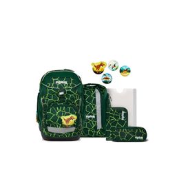 Ergobag Rucksack 'Schulrucksack Set' Jungen Gr&ouml;&szlig;e One Size gr&uuml;n