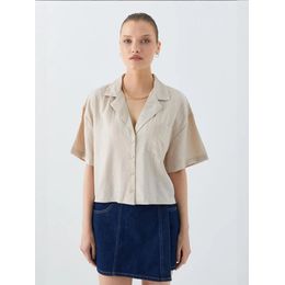 Mixray Bluse Damen Gr&ouml;&szlig;e L beige