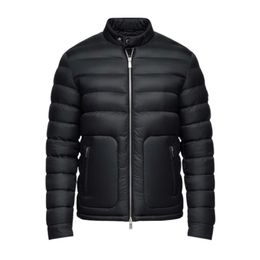 Ombre &Uuml;bergangsjacke 'OM-JALP-0261' Herren Gr&ouml;&szlig;e M schwarz