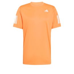 adidas Performance Funktionsshirt 'Club' Herren Gr&ouml;&szlig;e XL orange / wei&szlig;