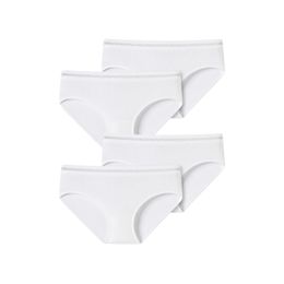 Schiesser Panty ' Long Life Rib ' M&auml;dchen Gr&ouml;&szlig;e 140 wei&szlig;