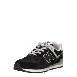 New Balance Sneaker '574' Jungen Gr&ouml;&szlig;e 34.5 grau / dunkelgrau / schwarz