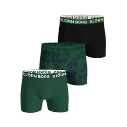 Bj&ouml;rn Borg Bj&ouml;rn Borg Boxershorts Herren Gr&ouml;&szlig;e XL dunkelgr&uuml;n / schwarz / wei&szlig;
