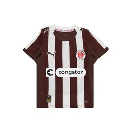 Puma Trikot 'FC St. Pauli 25/26' Jungen Gr&ouml;&szlig;e 128 braun / dunkelrot / schwarz / wei&szlig;