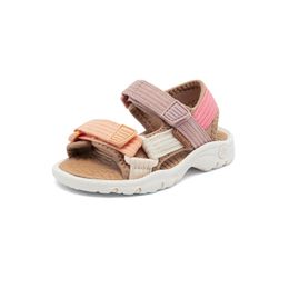 bisgaard Sandale 'Nico' Jungen Gr&ouml;&szlig;e 24 beige / gelb / flieder / ros&eacute;