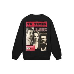 F4NT4STIC Sweatshirt 'TV Times The Avengers 1961 Cover' Herren Gr&ouml;&szlig;e XS schwarz