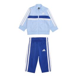 adidas Sportswear Trainingsanzug Jungen Gr&ouml;&szlig;e 98 blau / hellblau / wei&szlig;