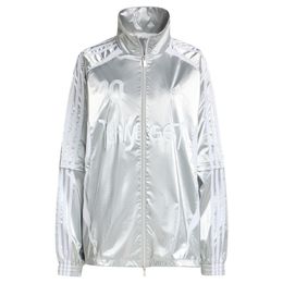 adidas originals Jacke 'Adilenium Season 4 Teamgeist' Damen Gr&ouml;&szlig;e XXXS/XXS silber / wei&szlig;