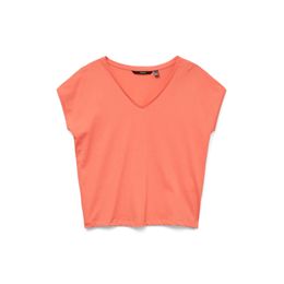 V&eacute;ro Moda Vero Moda T-Shirt 'VMLuna' Damen Gr&ouml;&szlig;e XL koralle