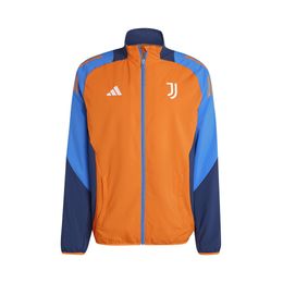adidas Performance Sportjacke Herren Gr&ouml;&szlig;e S blau / marine / orange / wei&szlig;