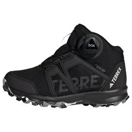 adidas terrex Outdoorschuh 'BOA Mid RAIN.RDY Hiking' Jungen Gr&ouml;&szlig;e 35 dunkelgrau / schwarz / wei&szlig;