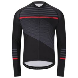 Endurance Fahrradshirt 'Donald' Herren Gr&ouml;&szlig;e M dunkelgrau / rot / schwarz