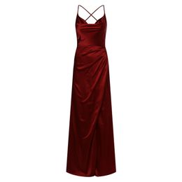 LUXUAR Fashion Abendkleid ' ' Damen Gr&ouml;&szlig;e 42 bordeaux Winterkleid