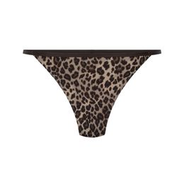 Hunkem&ouml;ller Hunkem&ouml;ller String Damen Gr&ouml;&szlig;e XL braun / schwarz