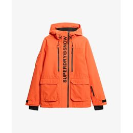 Superdry & Co Funktionsjacke Herren Gr&ouml;&szlig;e XXL orange / schwarz