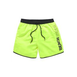 Venice Beach Badeshorts Herren Gr&ouml;&szlig;e M apfel / schwarz