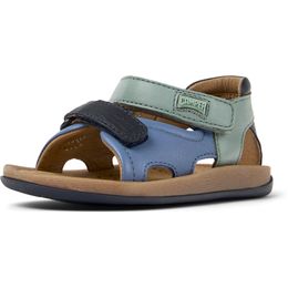 Camper Sandale 'Bicho' M&auml;dchen Gr&ouml;&szlig;e 26 navy / hellblau / mint