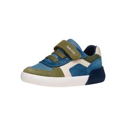 Geox Sneaker Jungen Gr&ouml;&szlig;e 27 blau / oliv / wei&szlig;