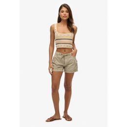 Superdry & Co Shorts Damen Gr&ouml;&szlig;e 40 taupe