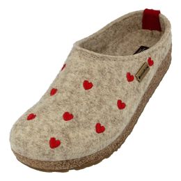 Haflinger Clogs Damen Gr&ouml;&szlig;e 42 beige