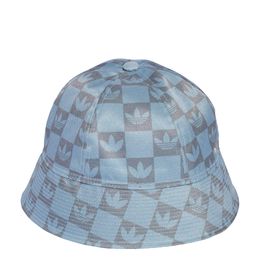 adidas originals Hut 'Monogram Bucket' Damen Gr&ouml;&szlig;e 54/56 rauchblau / grau