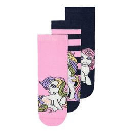 name it Socken M&auml;dchen Gr&ouml;&szlig;e 28/30 navy / gelb / pink / wei&szlig;