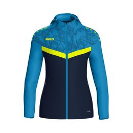 Jako Sportjacke Damen Gr&ouml;&szlig;e L blau / navy / gelb
