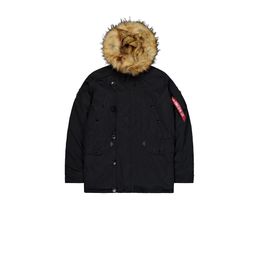 Alpha Industries Winterjacke 'Explorer' Herren Gr&ouml;&szlig;e XXL schwarz