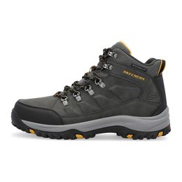 Skechers Boots 'Relt Daggett' Herren Gr&ouml;&szlig;e 39.5 anthrazit / orange / schwarz